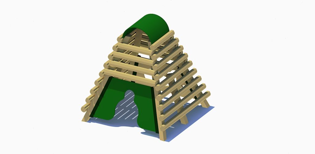 Climbing Fort | Village Play | PDPlay Playgrounds For This Planet