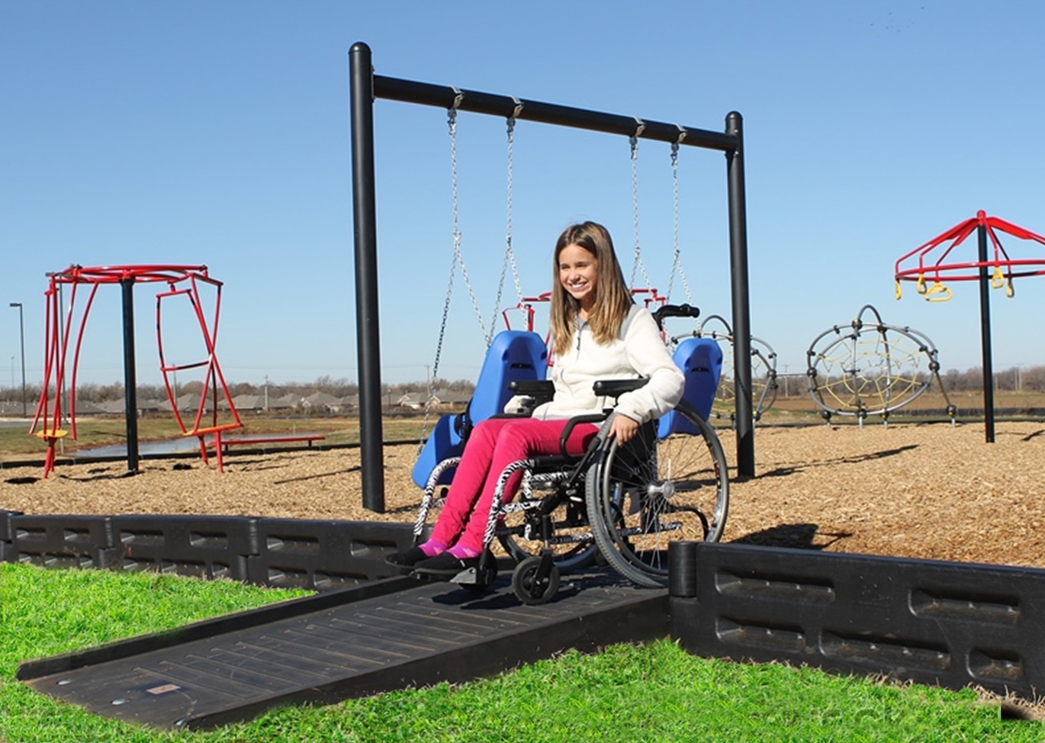 Flush Mount Ramp | Safety Surfacing | PDPlay Playgrounds for this Planet