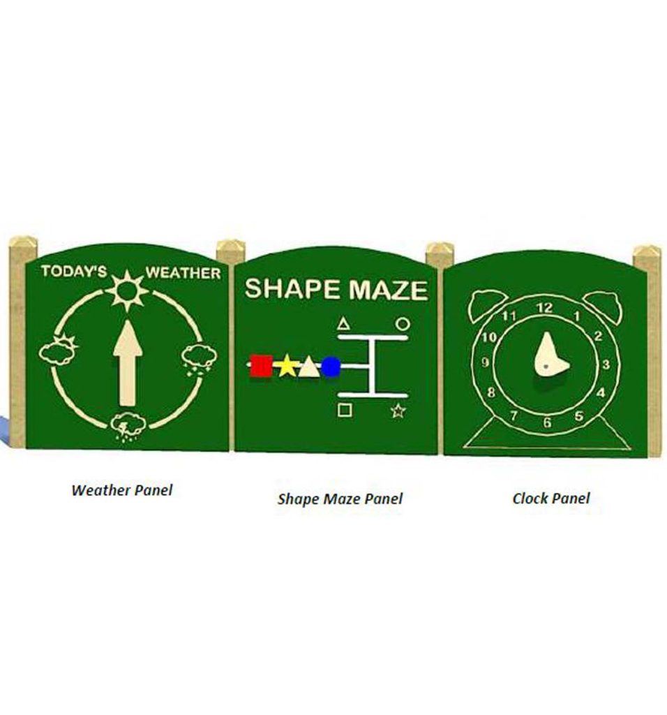 3-Station Activity Panel | 0-2 Age Group | PDPlay