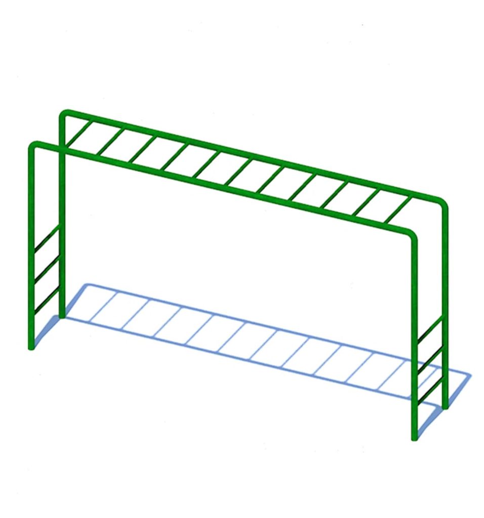 Metal Overhead Ladder | Freestanding | PDPlay
