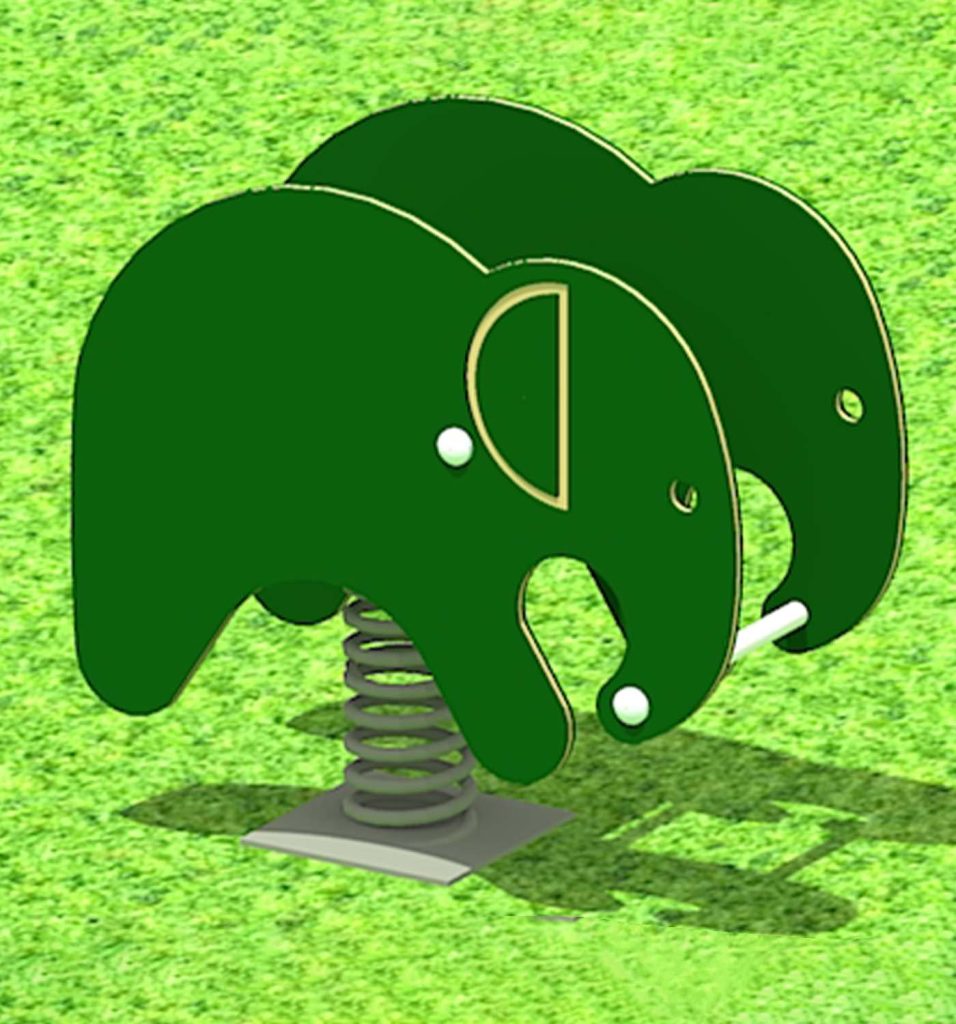Elephant Spring Rider | Motion Play | PDPlay Playgrounds